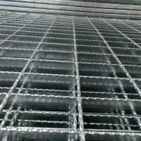 China Welded Hot Galvanized Steel Grating 30mm Pitch YB/T4001.1-2007 Flat Bar Industrial Floor Decking for sale