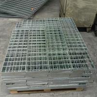 China Hot Dip Galvanized Industrial Grating 30x30mm Welded for sale