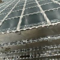 China 3mm Cross Bar Machine Pressure Welded Steel Grating 1000x1000mm Flat Bar Grating for sale