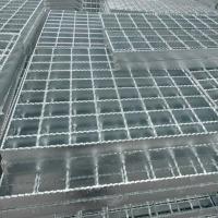China 3mm Cross Bar Industrial Steel Decking Grating 30mm Bearing Bar Pitch YB/T4001 for sale