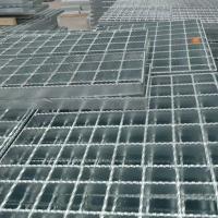 China 3mm Cross Bar Industrial Steel Decking Grating 30mm Bearing Bar Pitch YB/T4001 for sale