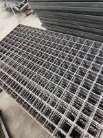 China Welded Industrial Steel Grating 3mm Cross Bar Hot Dipped Galvanized 1000x1000mm for sale