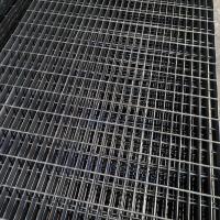 China Hot Dipped Galvanized Steel Grating 3mm Cross Bar 1000x1000mm Flat Bar for Industrial Flooring for sale