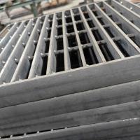 China Hot Galvanized Flat Steel Grating 30mm Bearing Bar Spacing 1000x1000mm Industrial Flooring for sale