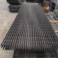 China 1000x1000mm Welded Steel Industrial Grating 30mm Bearing Bar Pitch Hot Dipped Galvanized for sale