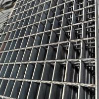 China Hot Dipped Galvanized Welded Steel Grating 1000x1000mm 30mm Pitch for sale