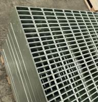 China 3mm Bright Steel Floor Decking Grating with 30mm Cross Bar for sale