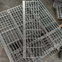 China 30mm Pitch Flat Stainless Steel Bar Grating 1000x1000mm ISO9001 for sale