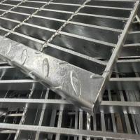 China 30mm Pitch Flat Stainless Steel Bar Grating 1000x1000mm ISO9001 for sale