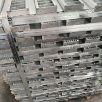 China Customized Size Anti Slip Grating Serrated Bearing Bar 32x5mm Heavy Duty Walkway for sale
