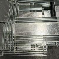China Heavy Duty Serrated Steel Grating Plate 32x5mm Anti Slip for Drainage Ventilation for sale