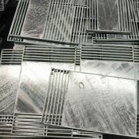 China Heavy Duty Serrated Steel Grating Plate 32x5mm Anti Slip for Drainage Ventilation for sale