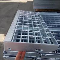 China Aluminum Plain Bar Grating 40mm Height 5mm Thick Anodized Non-Slip Walkway for sale
