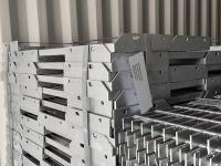 China 5mm Thick Aluminum Bar Grating 1 Inch Spacing 900mm x 3000mm Anodized Heavy Duty for sale