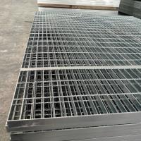 China Aluminum Bar Grating 1 Inch Bar Spacing 40mm Height Anodized Surface 3000mm Length for sale