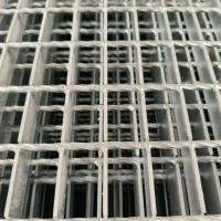 China Heavy Duty Steel Grating 30x5mm Bearing Bar Hot Dip Galvanized Anti Slip Floor Grating for sale