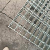 China Heavy Duty Steel Grating 30x5mm Bearing Bar Hot Dip Galvanized Anti Slip Floor Grating for sale