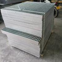 China Various Bar Shapes Serrated Type Grating Hot Dip Galvanized Stainless Steel for sale