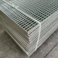 China Industrial Steel Grating 25x5mm Bearing Bar Hot Dip Galvanized for Platform Stair Tread for sale