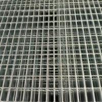 China Serrated Bar Grating 11W4 Anti Slip Steel Grating Hot Dip Galvanized 25x5mm Bearing Bar for sale