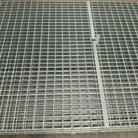 China Galvanized Steel Grating 25x5mm Bearing Bar 30mm Pitch for Industrial Platform Safety Edges for sale