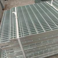China Industrial Steel Grating 25x5mm Bearing Bar Hot Dip Galvanized Heavy Duty Grating for sale