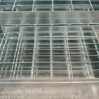 China Low-Profile Steel Deck Grating 25x5mm Bearing Bar Hot-Dip Galvanized for sale