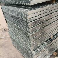 China Industrial Steel Grating 25x5mm Bearing Bar Hot Dip Galvanized Heavy Duty Grating for sale