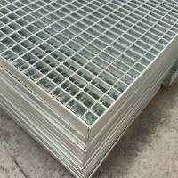 China Industrial Steel Grating 25x5mm Bearing Bar Hot Dip Galvanized Heavy Duty Grating for sale