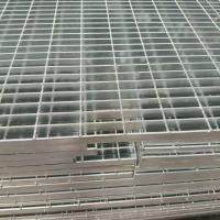 China Steel Grating 25x5mm Bearing Bar Hot Dip Galvanized for Industrial Flooring for sale