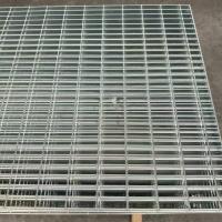 China Industrial Steel Grating 40-130mm Cross Bar Pitch Hot Dip Galvanized Platform for sale