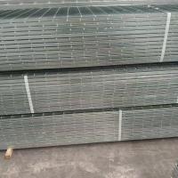 China Anti-Fatigue Steel Grating 25x5mm Bearing Bar 30mm Pitch Hot-Dipped Galvanized for sale