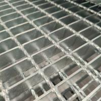 China Steel Grating for Industrial Walkways 30mm 40mm Load Flat Steel Spacing Heavy Duty for sale