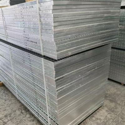 China Galvanized Steel Grating 25x5mm Bearing Bar 30mm Pitch for Industrial Platforms for sale