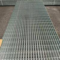 China Carbon Steel Steel Grating 30mm Flat Steel Spacing 50mm Bar Spacing for Harsh Environments for sale