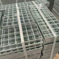 China I-Bar Steel Grating 32x5mm Heavy Duty Anti-Slip Grating Hot Dip Galvanized YB/T4001-2007 for sale