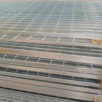 China Steel Grating Aluminum Frame Lightweight Corrosion Resistant 32x5mm Heavy Duty YB/T4001-2007 for sale