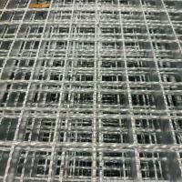 China Industrial Steel Grating Heavy Duty 32x5mm Load Bearing 30-50mm Pitch for sale