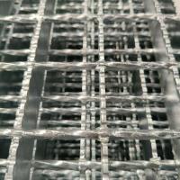 China Heavy Duty Steel Grating 32x5mm Hot Dip Galvanized Anti-Slip Grating for sale
