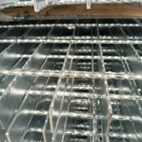 China Chemical Resistant Steel Grating 32x5mm Heavy Duty Anti Slip for Industrial Platforms for sale