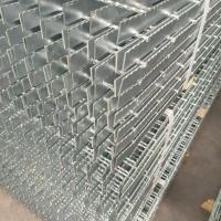 China Heavy Duty Steel Grating 32x5mm Anti Slip Drainage YB/T4001 2007 OEM Custom Sizes for sale