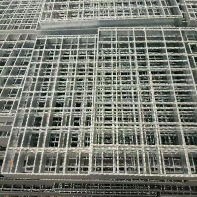 China Stainless Steel Grating 32x5mm Heavy Duty Anti-Slip Grating YB/T4001-2007 for sale