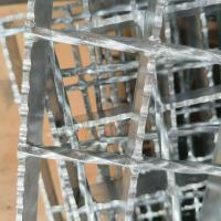 China Heavy Duty Steel Grating 2mm-5mm Thickness 30mm-50mm Pitch for Industrial Flooring for sale