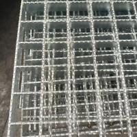 China Fire-Proof Steel Grating 32x5mm Heavy Duty Anti-Slip Grating YB/T4001-2007 for sale