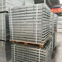China Interlocking Steel Grating 25x3mm Hot Dip Galvanized Platform Grating for sale