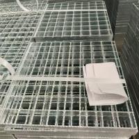 China Heavy Duty Steel Grating 32x5mm Hot Dip Galvanized Load Bearing 5 Ton Platform Grating for sale