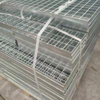 China Heavy Duty Steel Grating 32x5mm Hot Dip Galvanized Load Bearing 5 Ton Platform Grating for sale