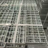 China Galvanized Steel Grating 32x5mm Heavy Duty Load Bearing A15 C250 Anti-Slip for sale