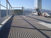 China Stainless Steel Anti Slip Grating 25mm Thickness High Load Capacity for Industrial Walkways for sale