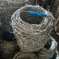 China Concertina Razor Wire Security Barrier - 0.5mm Thickness Galvanized Steel with 2.5mm Core Wire Diameter for sale
